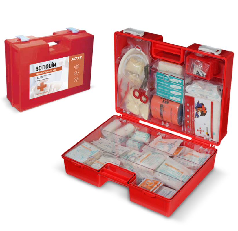 Botiquin Equipado XTR 100 personas | FERRETERIAVCA